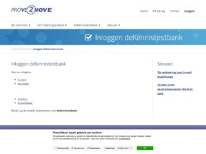 Inloggen bij Kennistoetsenbank – Inloggen Bij