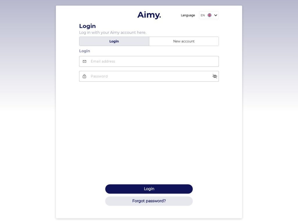 Inloggen bij Aimy – Inloggen Bij