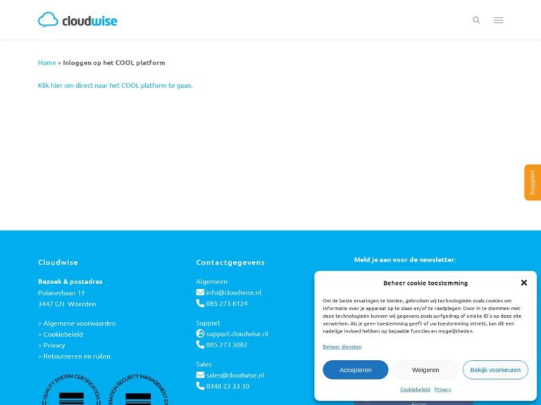 Inloggen bij Cloudwise Leerkracht – Inloggen Bij