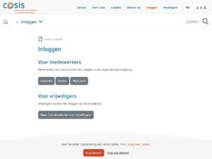 Inloggen bij Cosis – Inloggen Bij