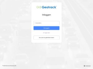 Inloggen bij Geotrack V2 – Inloggen Bij