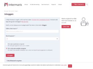 Inloggen bij Intermaris – Inloggen Bij