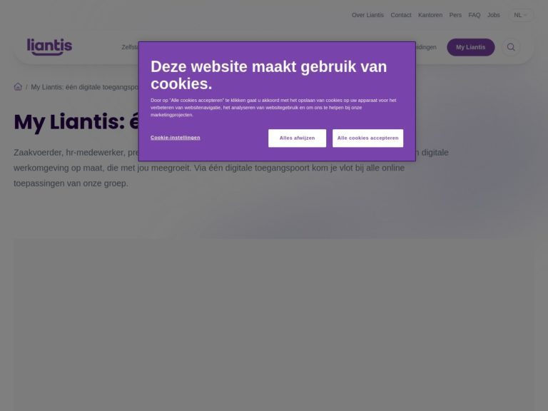 Inloggen bij Liantis – Inloggen Bij