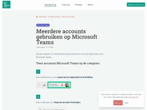 Inloggen bij Microsoft Teams Ander Account – Inloggen Bij