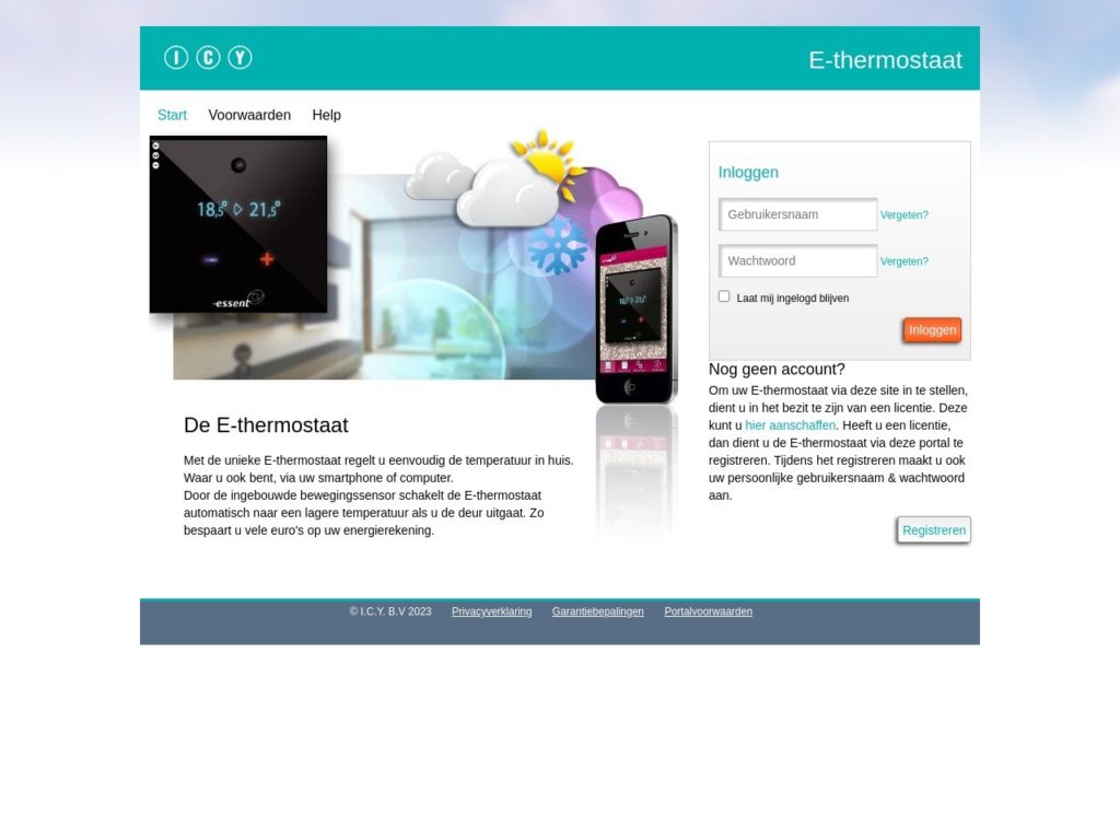 Inloggen bij Mijn E Thermostaat Essent – Inloggen Bij