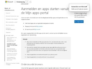 Inloggen bij My Apps Microsoft – Inloggen Bij