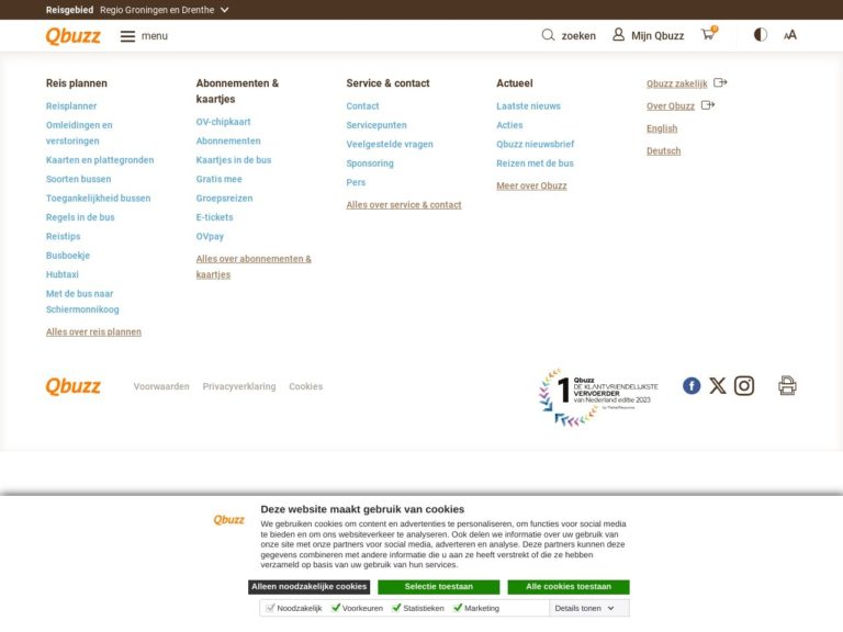 Inloggen bij Qbuzz Wifi – Inloggen Bij