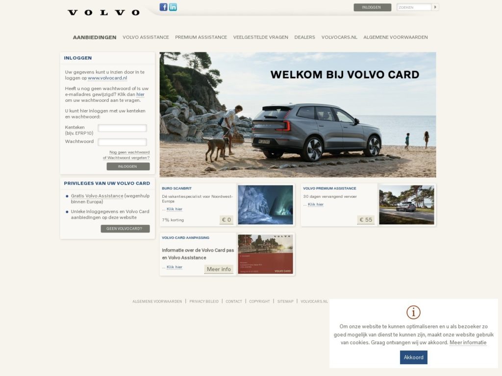 Inloggen bij Volvo Card – Inloggen Bij