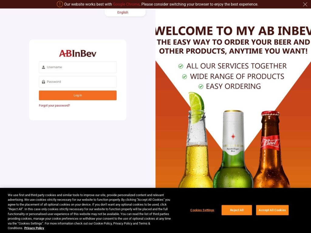 Inloggen bij Abinbev – Inloggen Bij