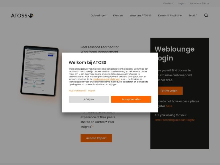 Inloggen bij Atoss – Inloggen Bij