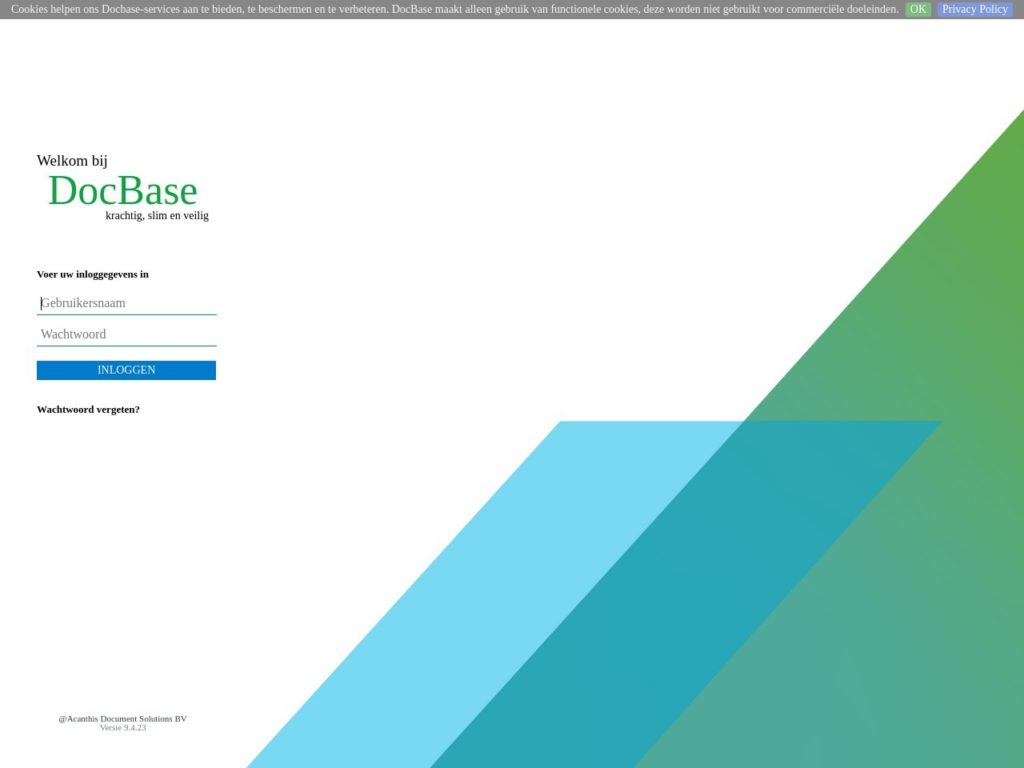 Inloggen bij Docbase – Inloggen Bij