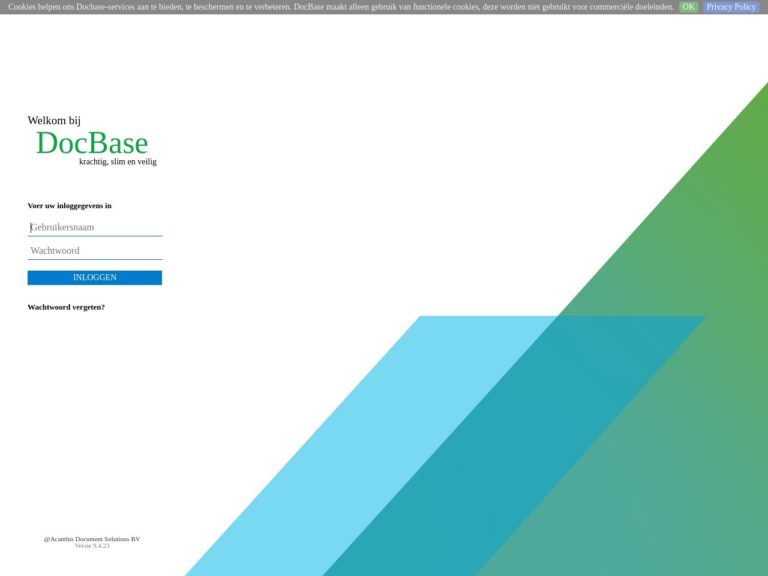 Inloggen bij Docbase – Inloggen Bij