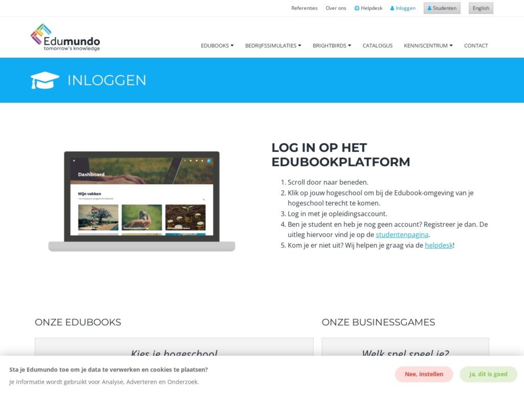 Inloggen bij Edumundo Hva – Inloggen Bij