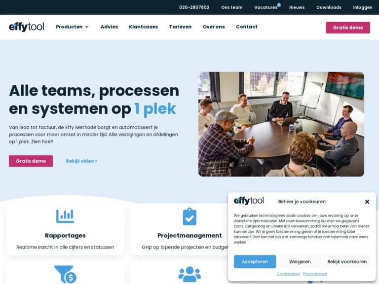 Inloggen bij Effytool – Inloggen Bij
