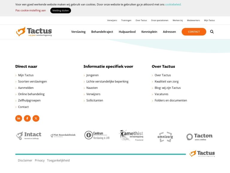 Inloggen bij Intranet Tactus – Inloggen Bij