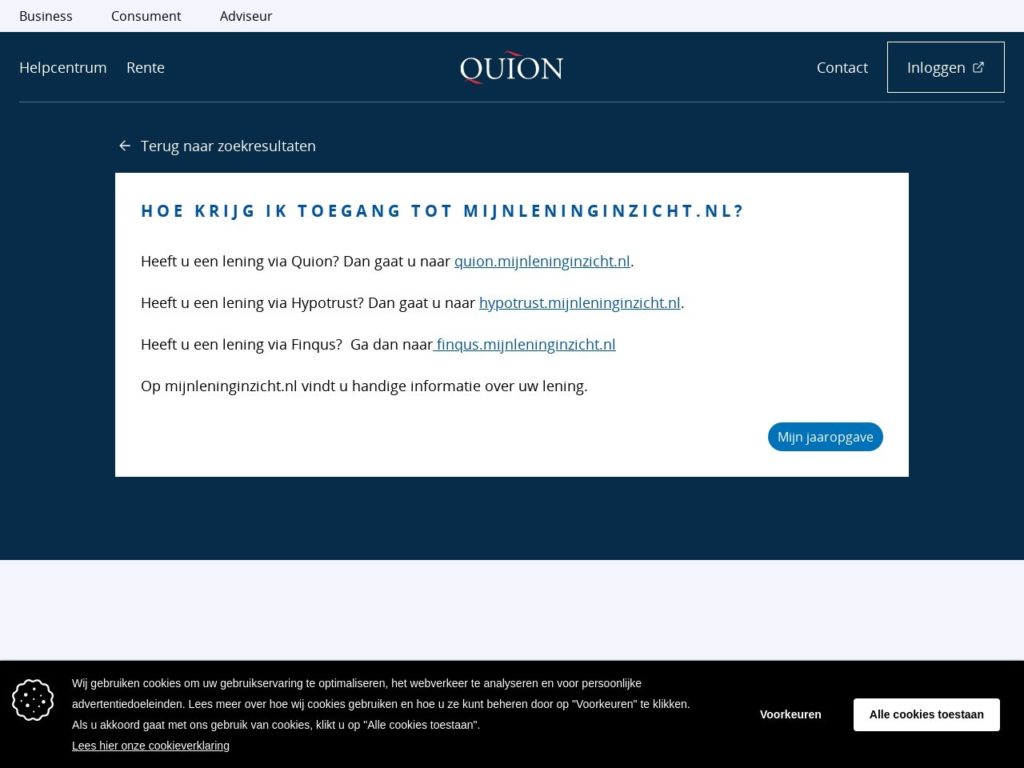 Inloggen bij Mijn Quion – Inloggen Bij