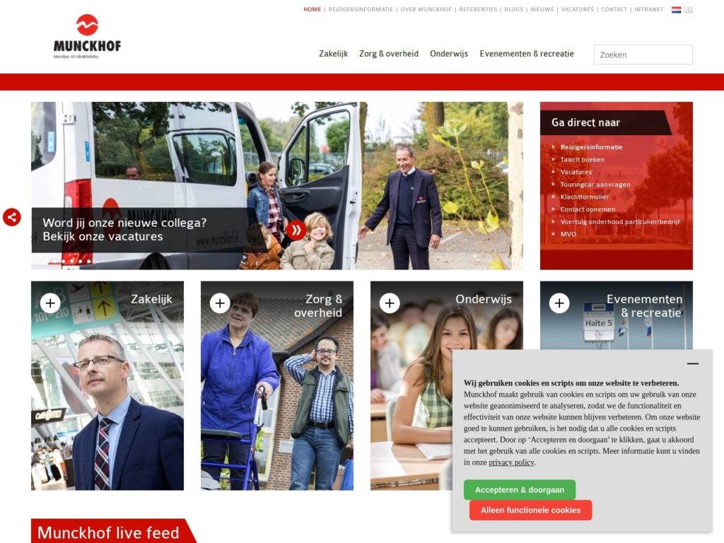 Inloggen bij Munckhof Intranet – Inloggen Bij