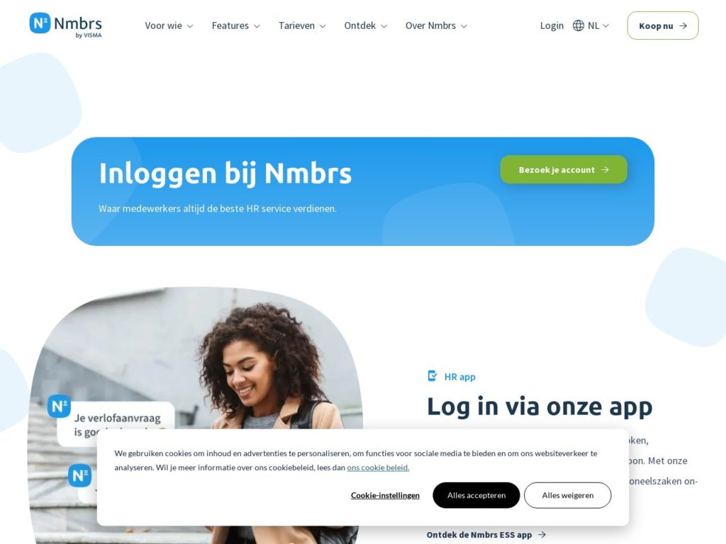 Inloggen bij Nmbrs Ess – Inloggen Bij
