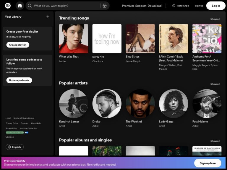 Inloggen bij Spotify Web Player – Inloggen Bij