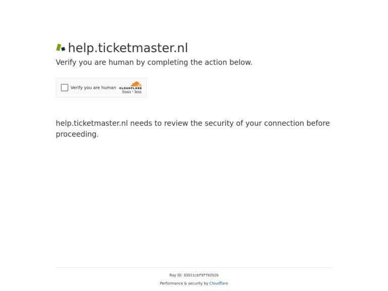 Inloggen bij Ticketmaster Account – Inloggen Bij