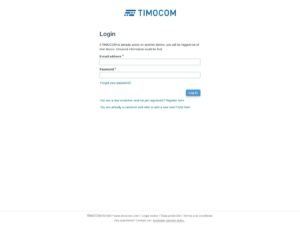 Inloggen bij Timocom – Inloggen Bij
