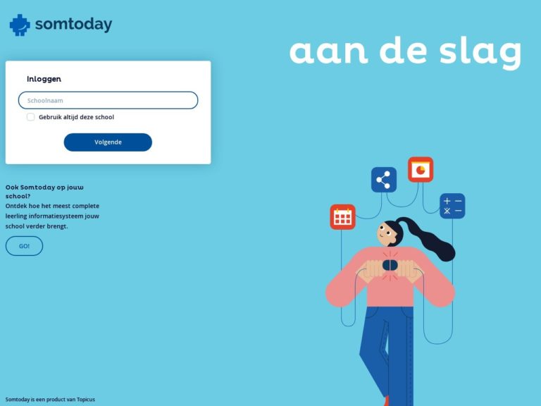 Inloggen bij Somtoday – Inloggen Bij