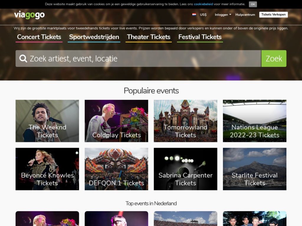 Inloggen bij Viagogo – Inloggen Bij