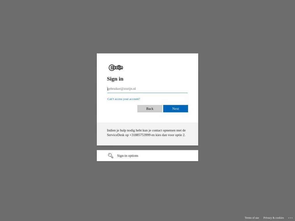 Inloggen bij Zozijn Sharepoint – Inloggen Bij